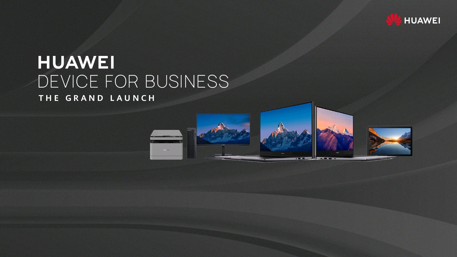 Huawei Device enters B2B Industry launching 19 products in the ...