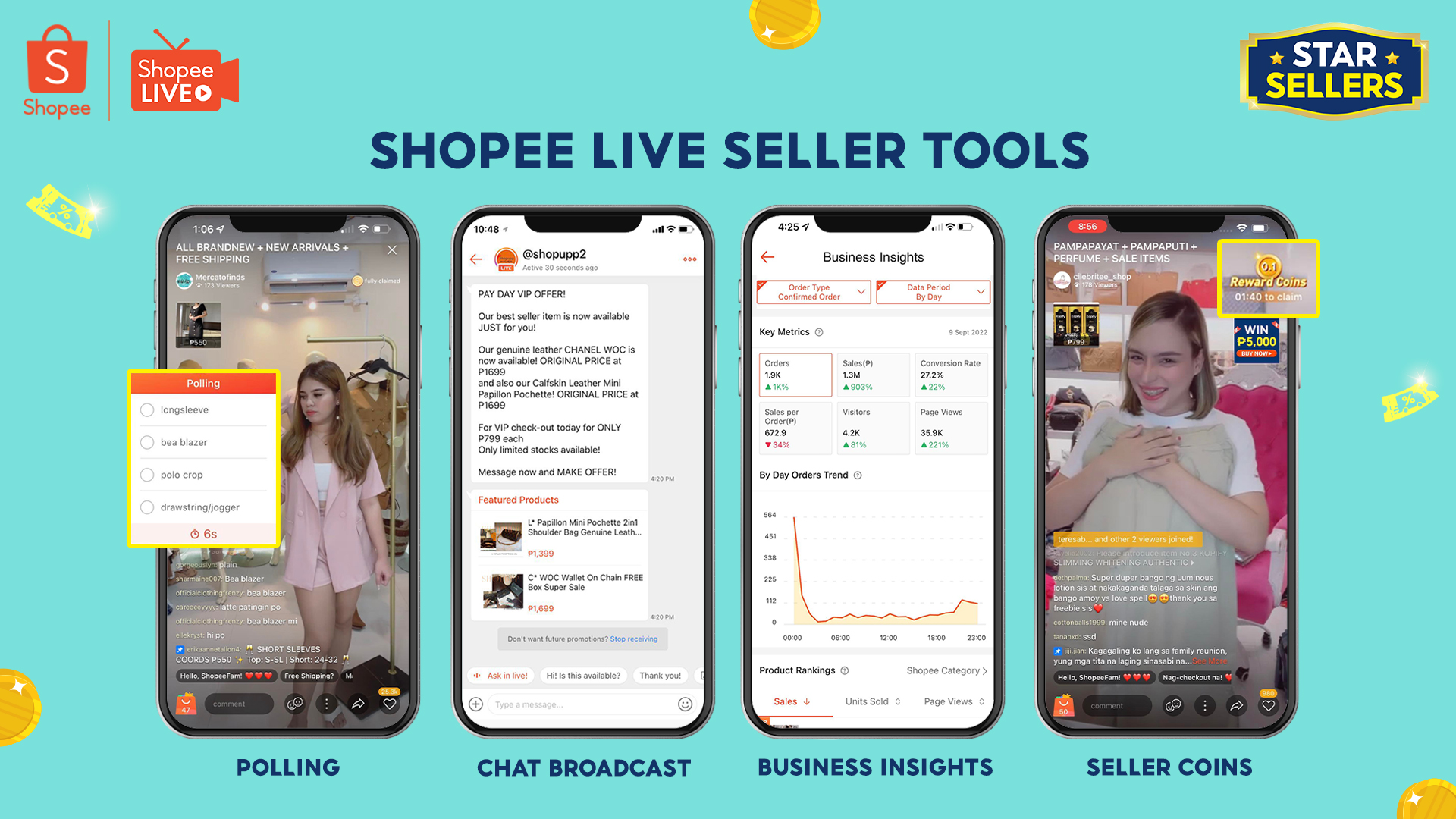 Three winners of the first Shopee Live Star Seller Awards share their e ...