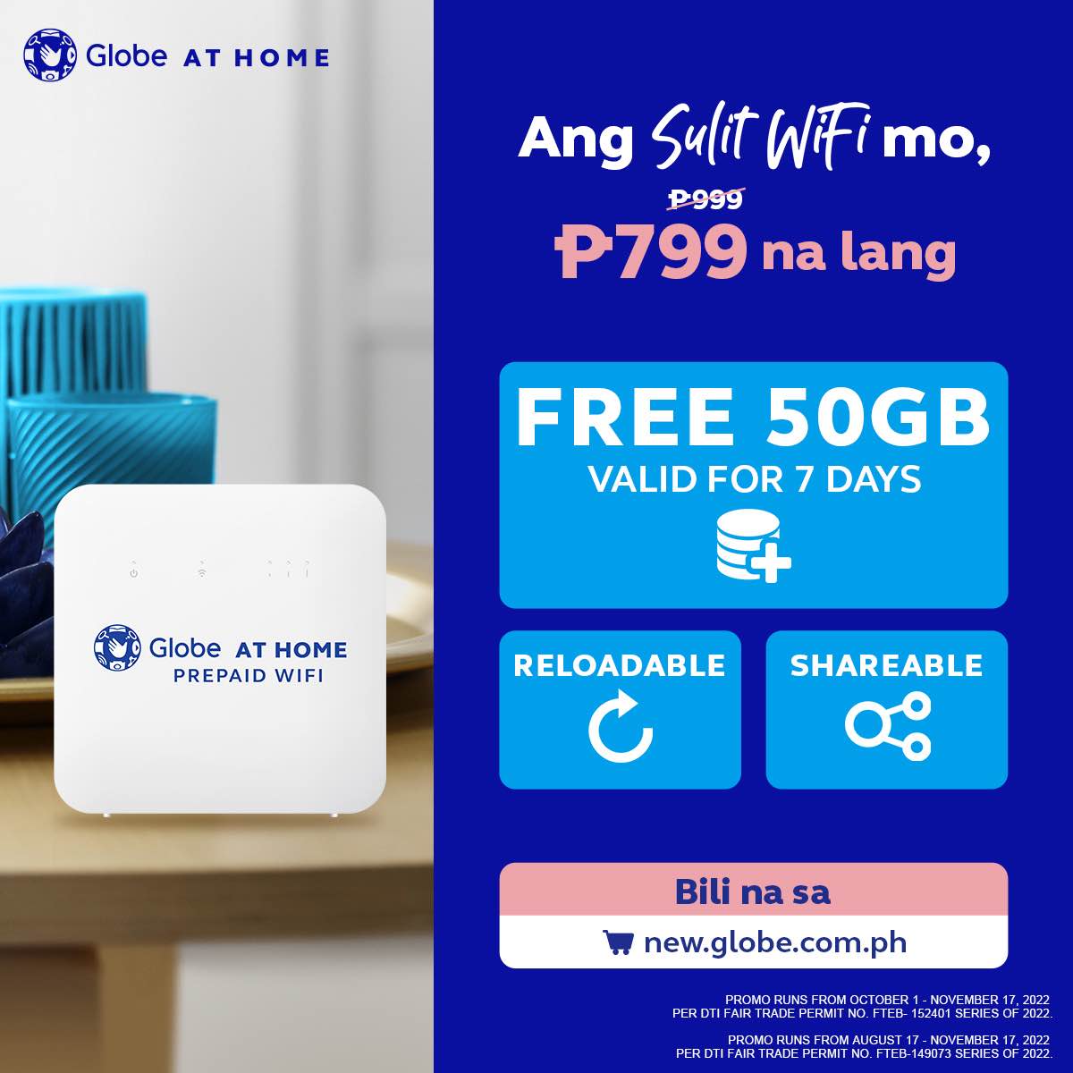 Digital New Normal with Most Affordable Globe At Home Prepaid WiFi | Tech G³