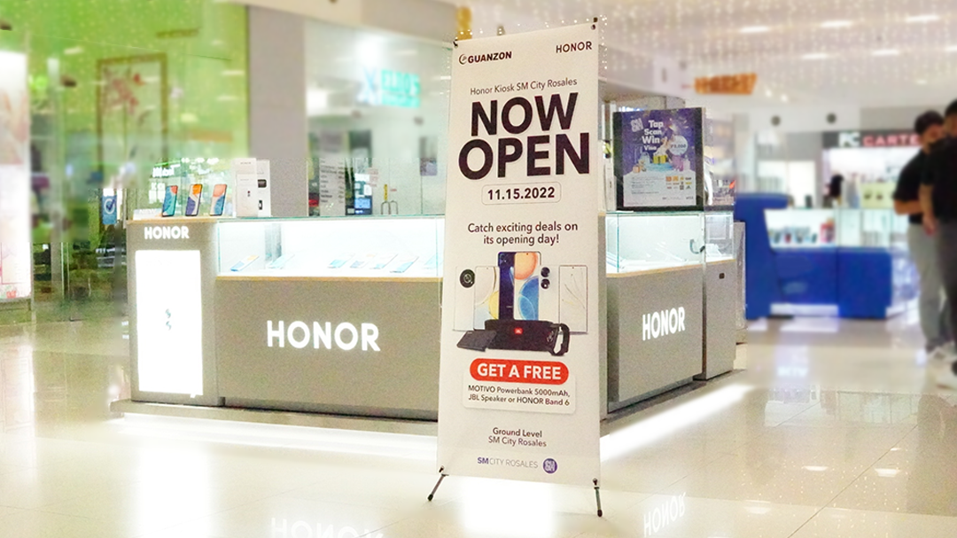 Here is the list of places to visit and to avail HONOR latest products ...