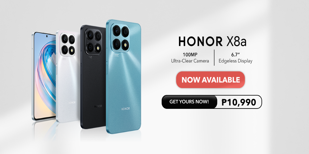 HONOR X8a DSLR Smartphone is now available nationwide at Php 10,990 ...