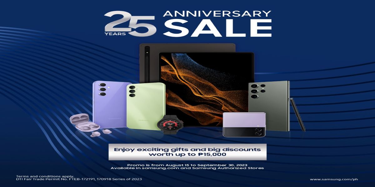 Last few days to celebrate Samsung’s 25th Anniversary Sale! | Tech G³