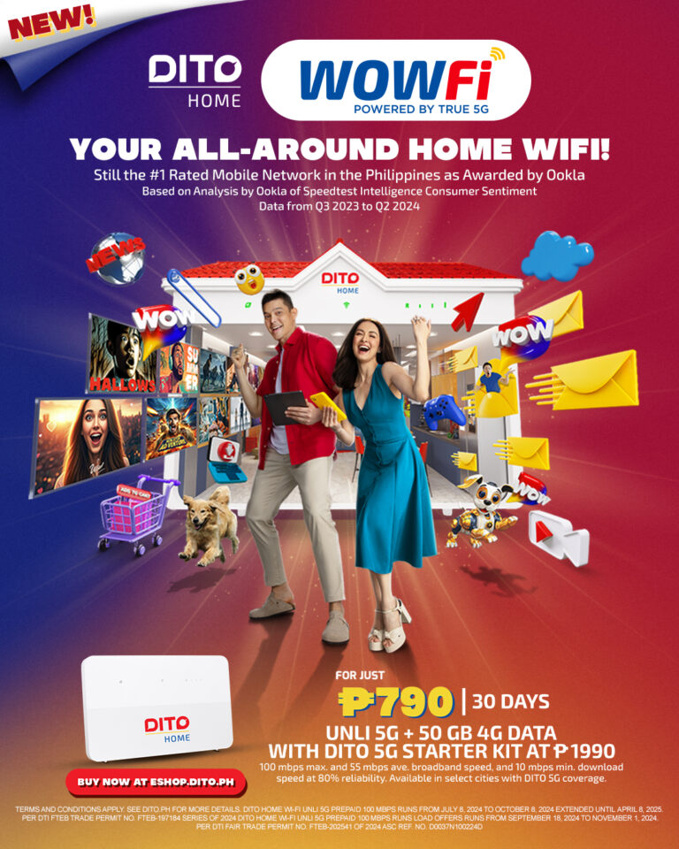 DITO Launches New DITO Home WOWFi | Tech G³