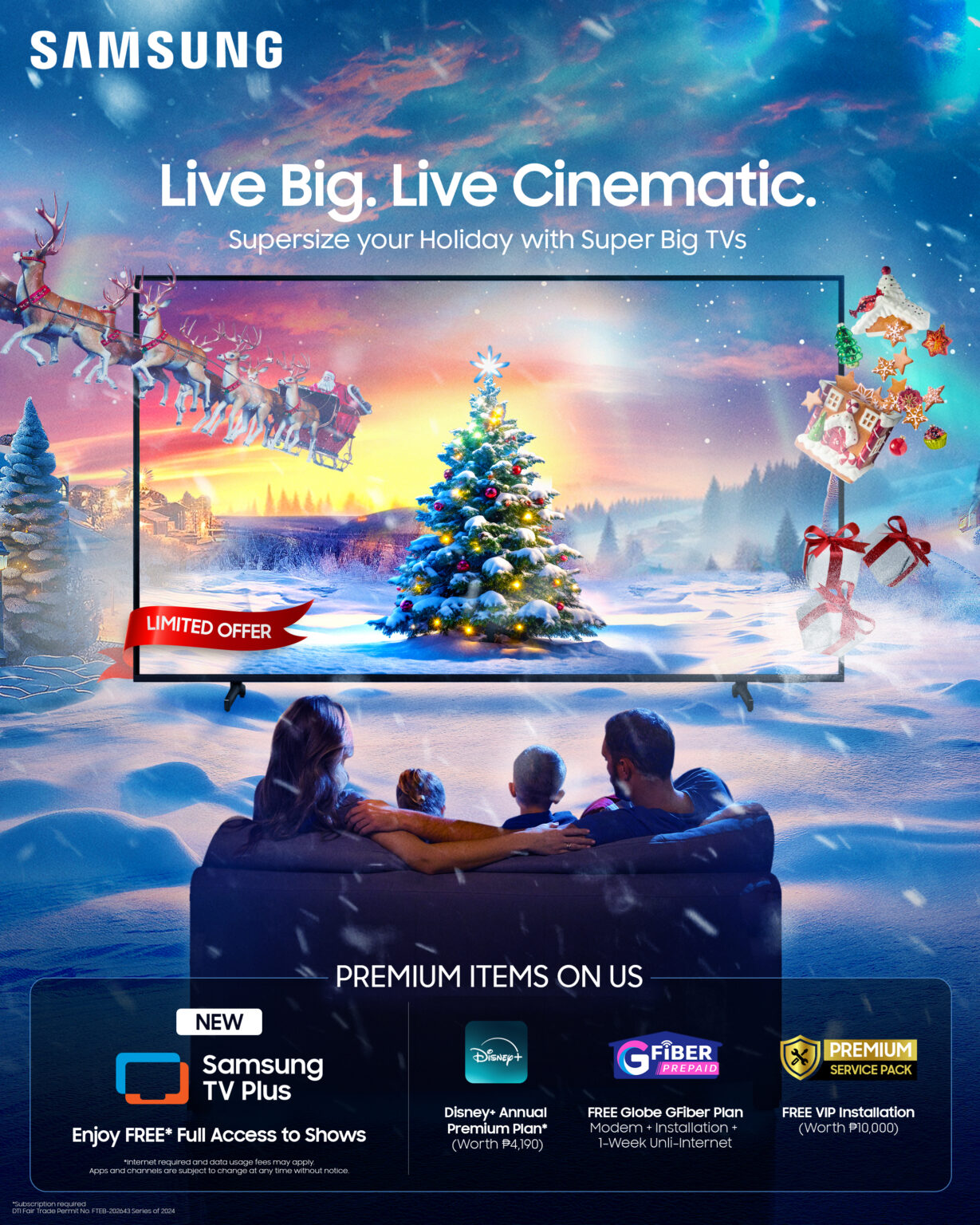 Experience a Cinematic Holiday at Home with Samsung Super Big TVs and ...