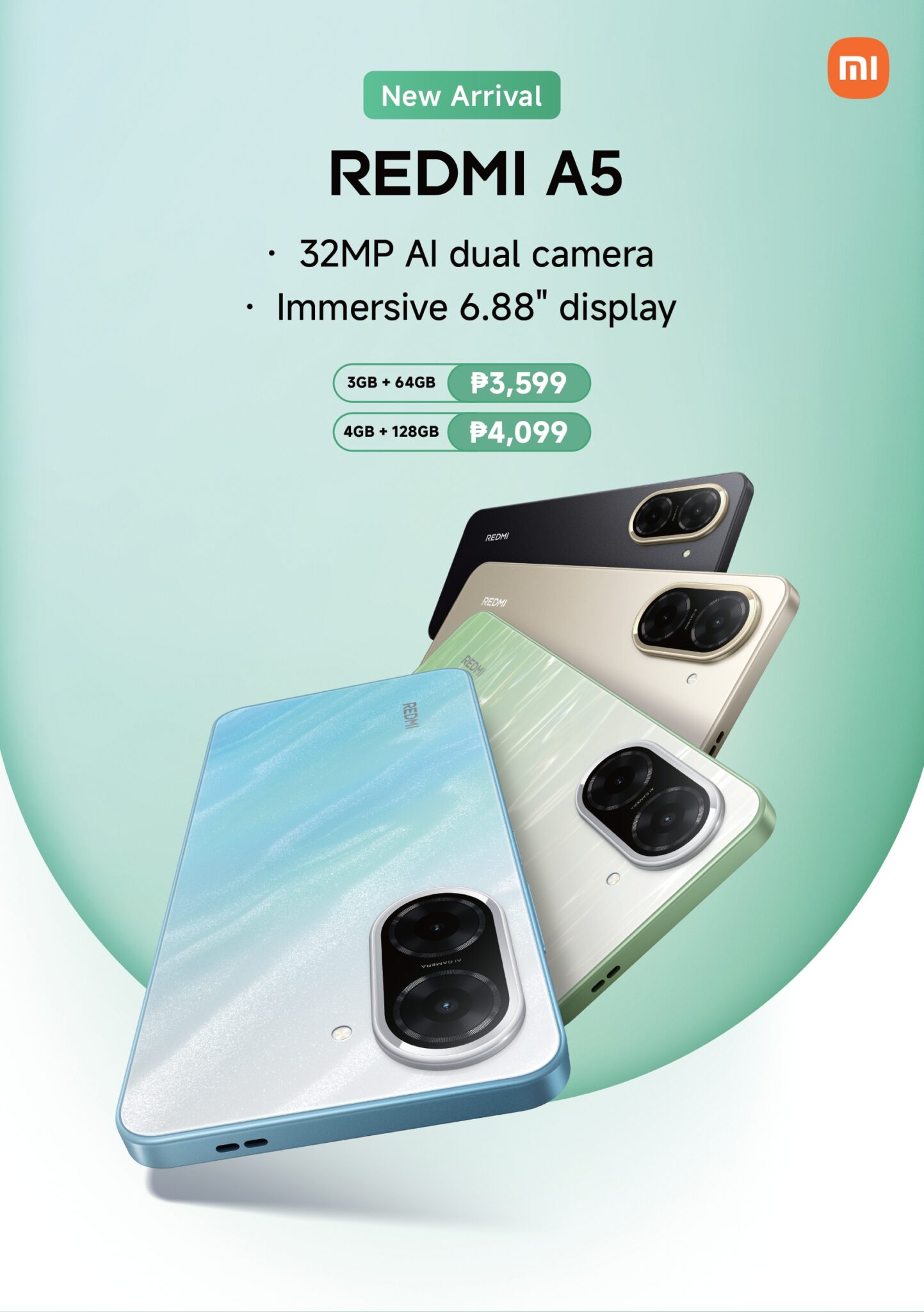 Xiaomi Introduces Redmi A5: Powerful Camera and Performance Upgrades ...