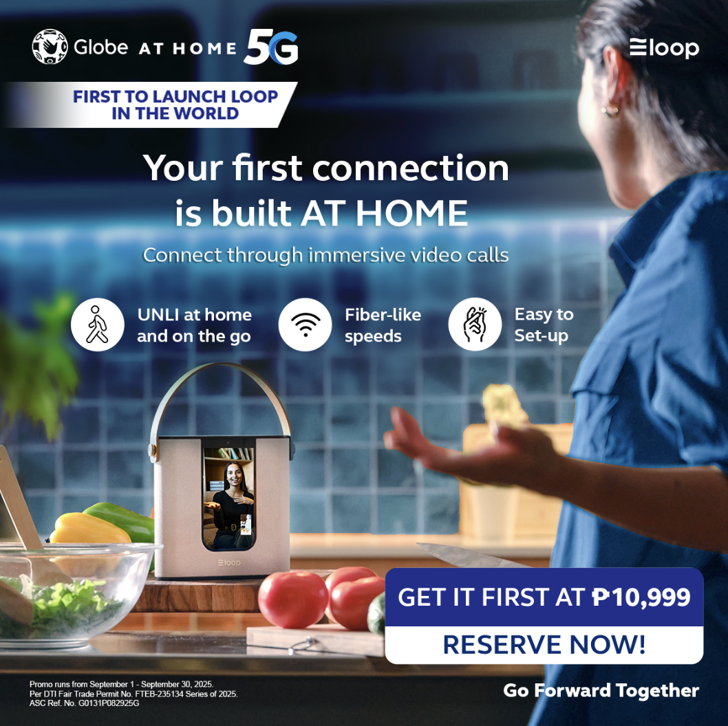 Meet Globe AT HOME 5G loop: Fiber-Like Speeds, Effortless Setup, and a ...